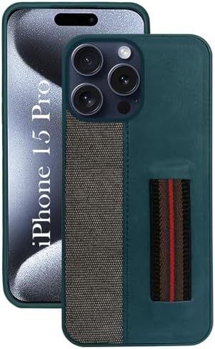 Jkobi Back Cover Case for iPhone 15 Pro (Professional PU Leather ...