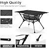 ONETIGRIS Dipper Camping Table, Lightweight Portable Folding Table with ...