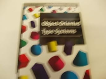 Object-Oriented Type Systems (Wiley Professional Computing): Jens ...