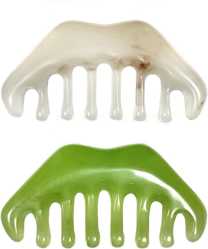 Jade Massage Comb Jade Hair Comb Scraping Comb Jade Massage Comb Head ...