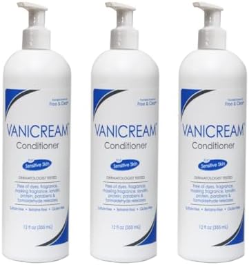 Amazon.com : Vanicream Hair Conditioner, Unscented 12 Oz. (Pack of 3 ...