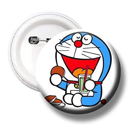 Buy 360Edutech, Doraemon Toy Doremon Nobita Action Figure Fan PinBack ...