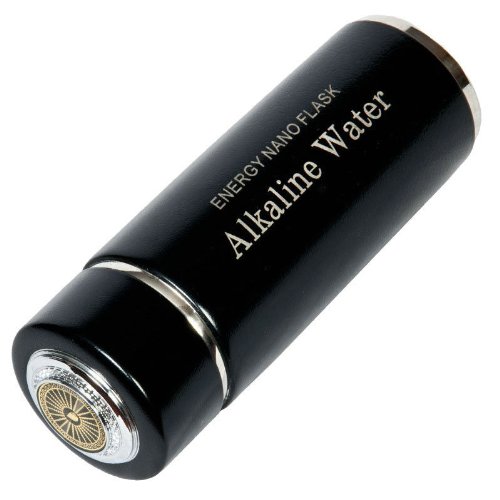 Amazon.com: Black Alkaline Energy Flask Ionizer Filter Water Bottle Cup ...