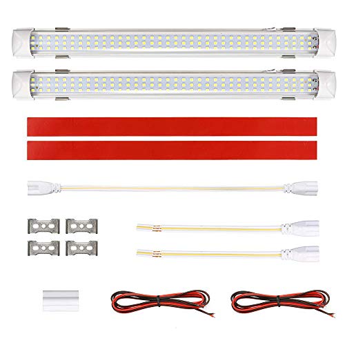 12V LED Interior Light Bar Tube 108LEDs Ultra Bright Universal Light ...
