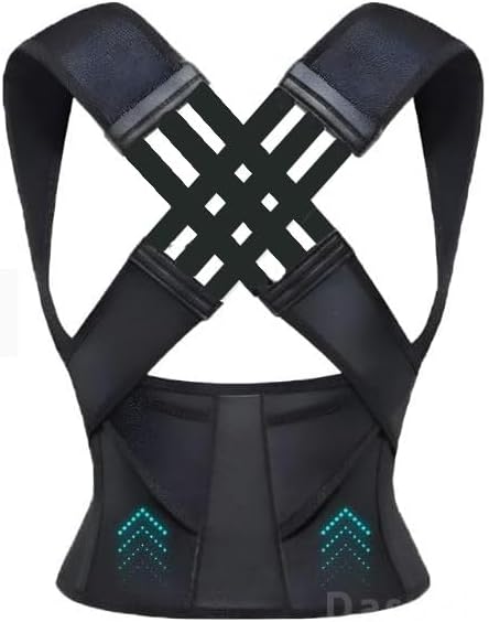 Buy Daspek Posture Corrector for Men and Women Adjustable Back Support ...
