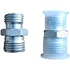 Amazon.com: 2Pcs M14 to M16 Fittings Adapters Excavator Hydraulic Hose ...