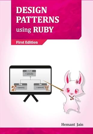 Amazon.com: Design Patterns using Ruby eBook : Jain, Hemant: Tienda Kindle
