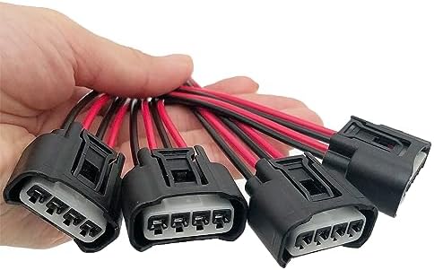 Amazon.com: 4Pcs Ignition Coil Connector Compatible with Toyota Camry ...