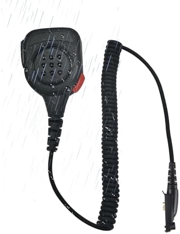 Amazon.com: Retevis RT29 Ailunce HD2 Shoulder Speaker Mic, IP54 ...