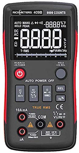 Richmeters RM409B Unique Multimeter Funktionsreich Ebtn Display 9999 ...