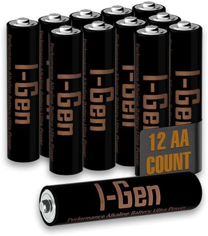 I-Gen Ultra Alkalin AA Kalem Pil LR6 1.5V (12 Adet AA Kalem Pil ...