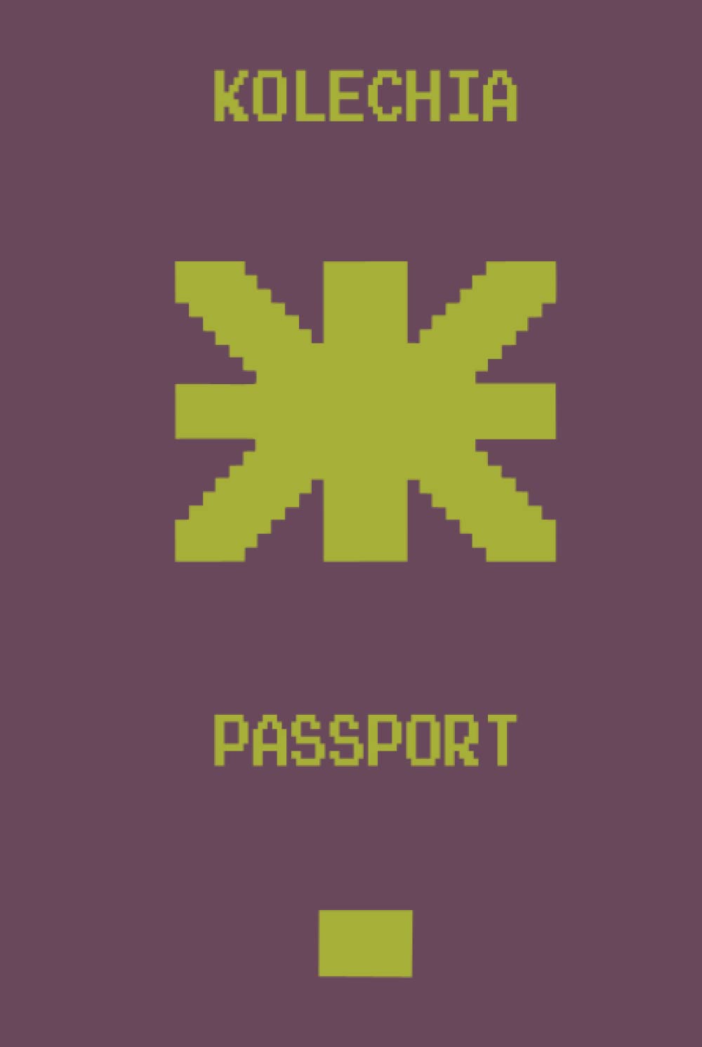 Passport Kolechia: Minimalist Composition Book | 100 pages | 6" x 9 ...