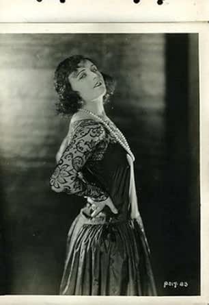 Paula Negri Original Linen Backed 8x10 Photo #G6054 at Amazon's ...