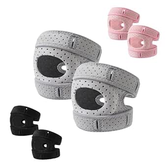 Wellknee Knee Brace – 2 Pack Adjustable Patellar Tendon Support Sleeves ...