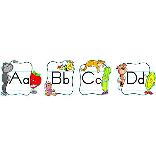 Carson Dellosa Alphabet: Traditional Manuscript Bulletin Board Set ...