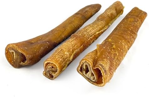 Premium Feeders Long Lasting 12” Smoked Pork Skin Rolls for Dogs – 3 ...