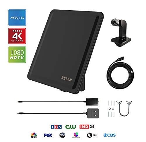 Amazon Brand - ANTAN Outdoor Antenna for 80-100 Miles Reception ...