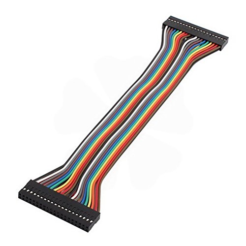 2x20P Jumper Wires Double Row Female Head Ribbon Cables Pi Pic ...