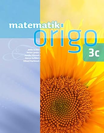 Matematik Origo 3c: Amazon.co.uk: Szabo, Attila, Larson, Niclas ...