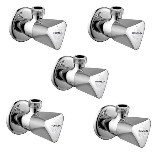 HOME.IN ANGLE VALVE 15 MM pack of 5 : Amazon.in: Home Improvement