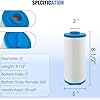 Amazon.com: LVJUSEN Spa Filter Replaces PMA-R3 X268548 Master Spa ...