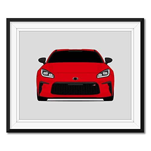 Amazon.com: Custom Car Posters Toyota GR86 (2022-Present) 2nd ...