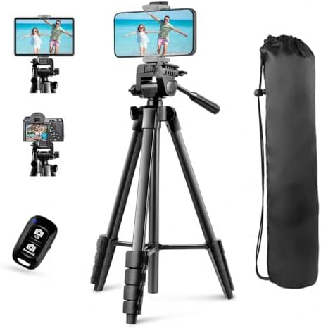 Amazon.com : UBeesize 64'' Camera & iPad Tripod, Tripod for iPad ...