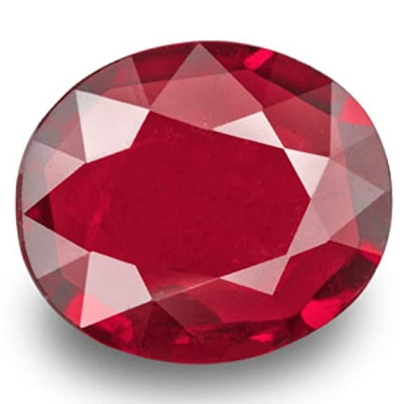 Ayush Gems 5.61 Carat - 6.25 Ratti Ruby (MANIKYA/MANIK/MAANIK Stone ...