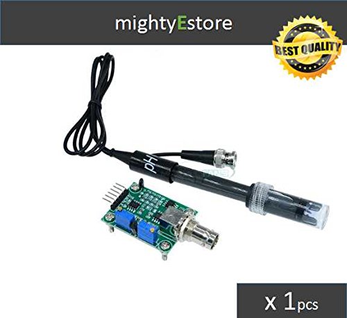 Liquid PH Value Detection Detect Sensor Module Monitoring Control for Arduino BNC Electrode ...