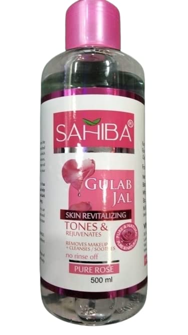 Buy Santosh Gulab Jal for skin tonned and glowing skin pack of 500 ml ...