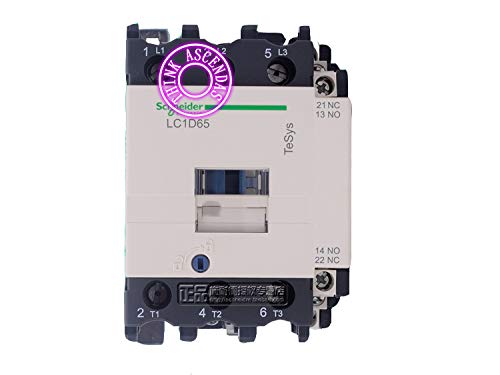 LC1D Series Contactor 3P LC1D65 LC1D65B7 LC1-D65B7 65A 24V AC: Amazon ...