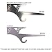 Amazon.com: Sloped Ceiling Clothes Rod & Shelf Bracket (Chrome Finish ...