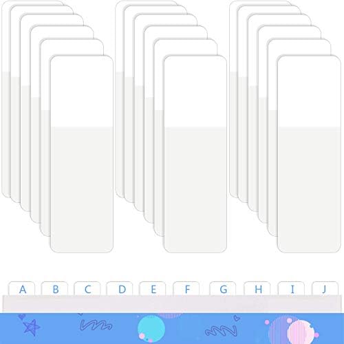 Amazon.com : Sticky Index Tabs, Page Markers Writable File Tabs Flags ...