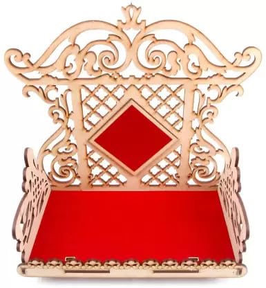A g Wooden Singhasan Beautiful Plywood Mandir Pooja Handicraft Design ...