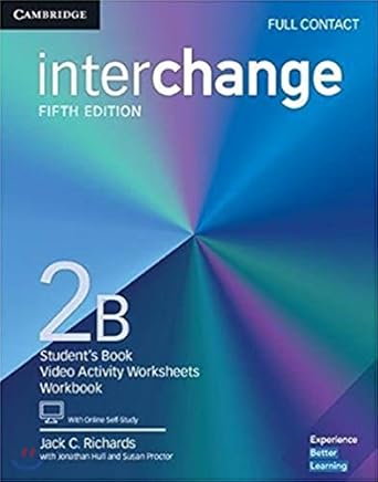 Buy Interchange Level 2B Full Contact with Online Self-Study Book ...