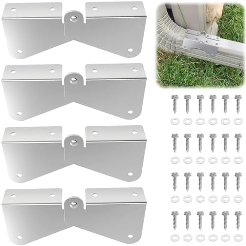 Amazon.com : IGIUA Gutter Downspout Flip-Up Hinge,Gutter Extension ...