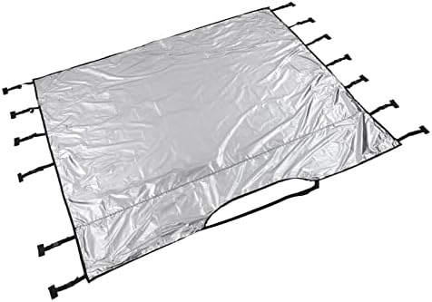 Akozon Heavy-Duty Universal Black Oxford Cloth Caravan Front Towing ...