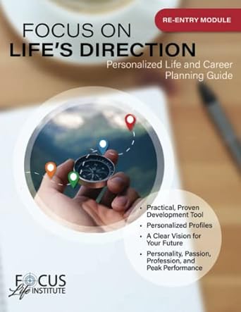 Amazon.com: Focus on Life's Direction (Re-Entry Module): Personalized ...