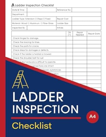 Ladder Inspection Checklist: Pre-Climb Checks and Maintenance Log ...