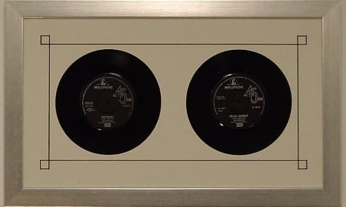 Amazon.com - 45 (6 7/8") Vinyl Record and Sleeve Frame Featuring Red ...