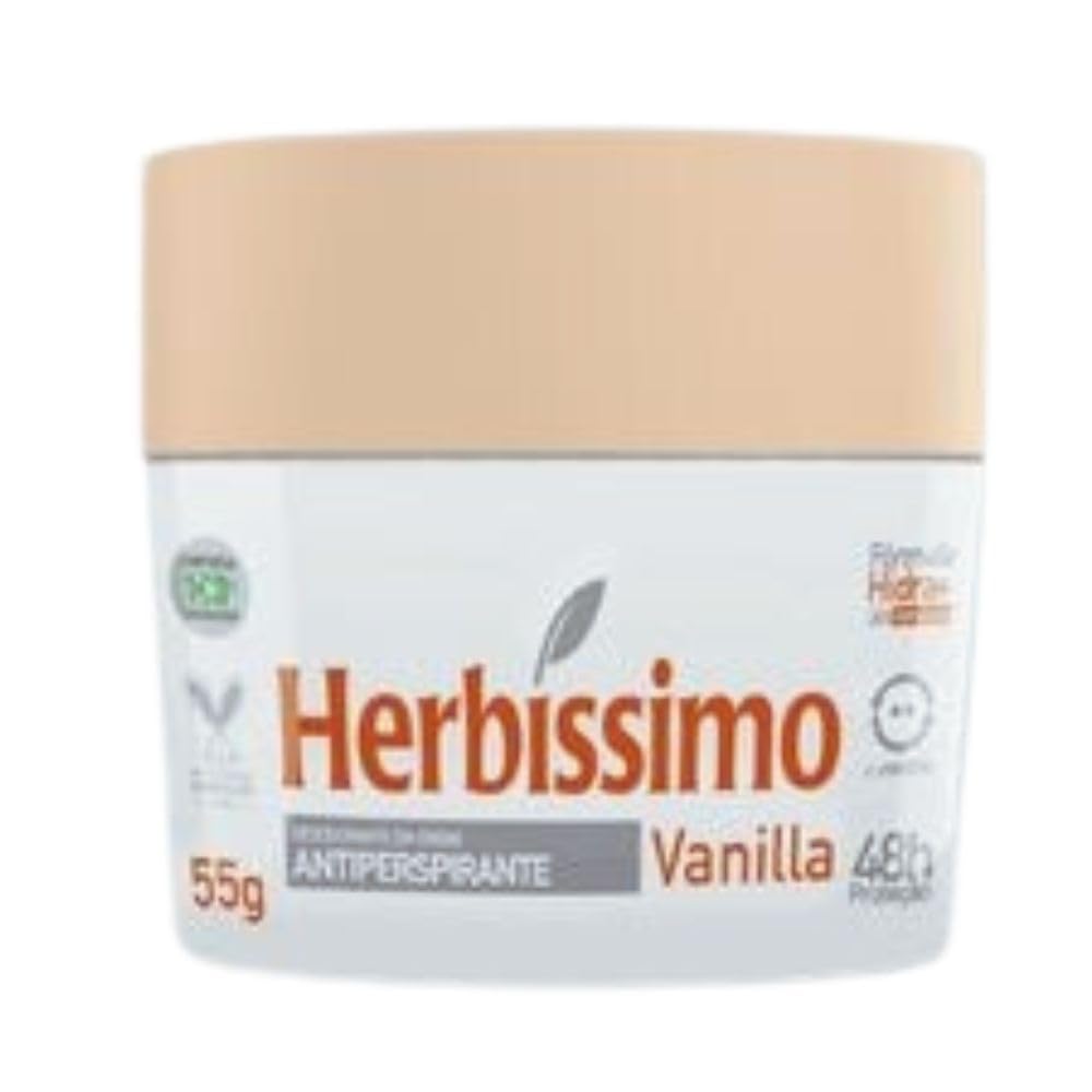 *HERBISSIMO DESODORANTE CREME VANILLA 55G | Amazon.com.br