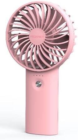 TECKNET Handheld Fan Mini with 5200mAh Power Bank, Portable USB Fan ...