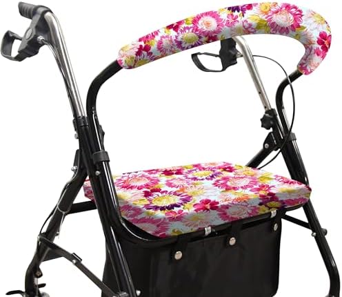 Amazon.com: Unisex Rollator Walker Seat and Backrest Rollbar Covers ...