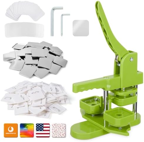 Amazon.com: MK.Bear Fridge Magnet Button Maker Machine, 50mm/1.97 inch ...