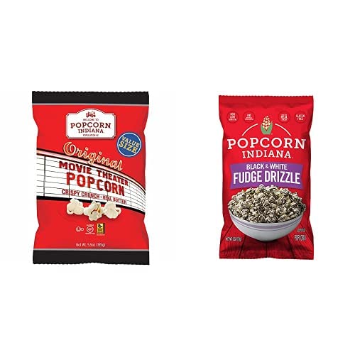 Amazon.com: Popcorn, Indiana Popcorn, Original Movie Theater, 5.5 Ounce ...