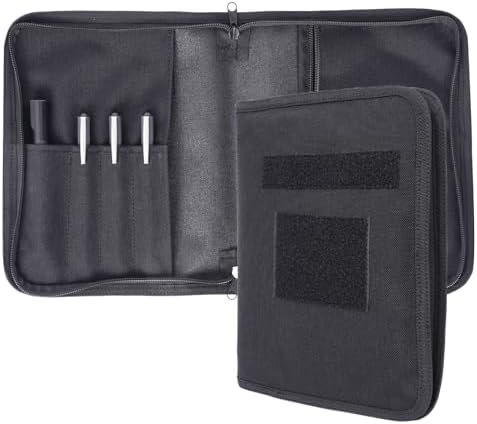 Amazon.com : VEPKOIT Military Zippered Padfolio and Tactical Notebook ...