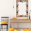 Amazon.com: Whaline 32.8ft Fall Bulletin Board Borders Red Orange Plaid ...