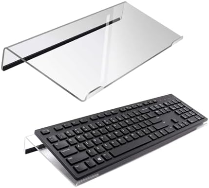 beijieaiguo Tilted PC Keyboard Stand computer keyboard stand Acrylic ...