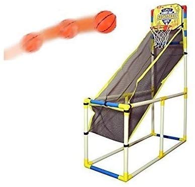 Buy KIDSOR Wonder Shot Basket Ball Set Net for Kids Multi Color Indoor ...