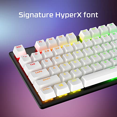HyperX PBT Keycaps Full Key Set, Double Shot PBT Material, English (US ...